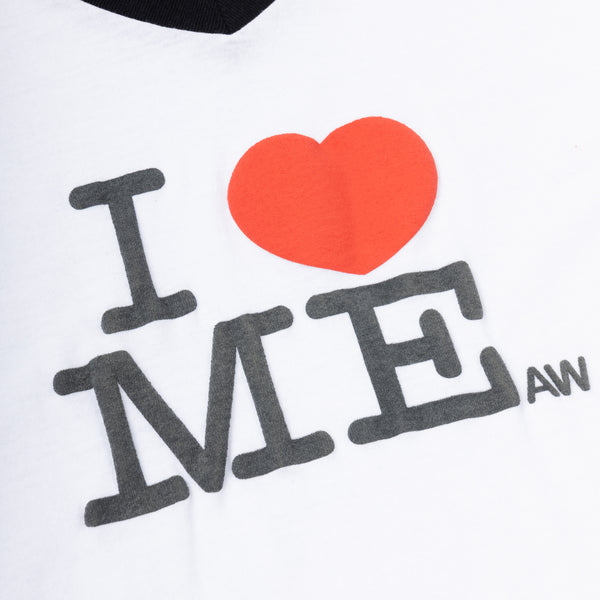 I HEART ME VARSITY T DRESS - WHITE – Ashley Williams